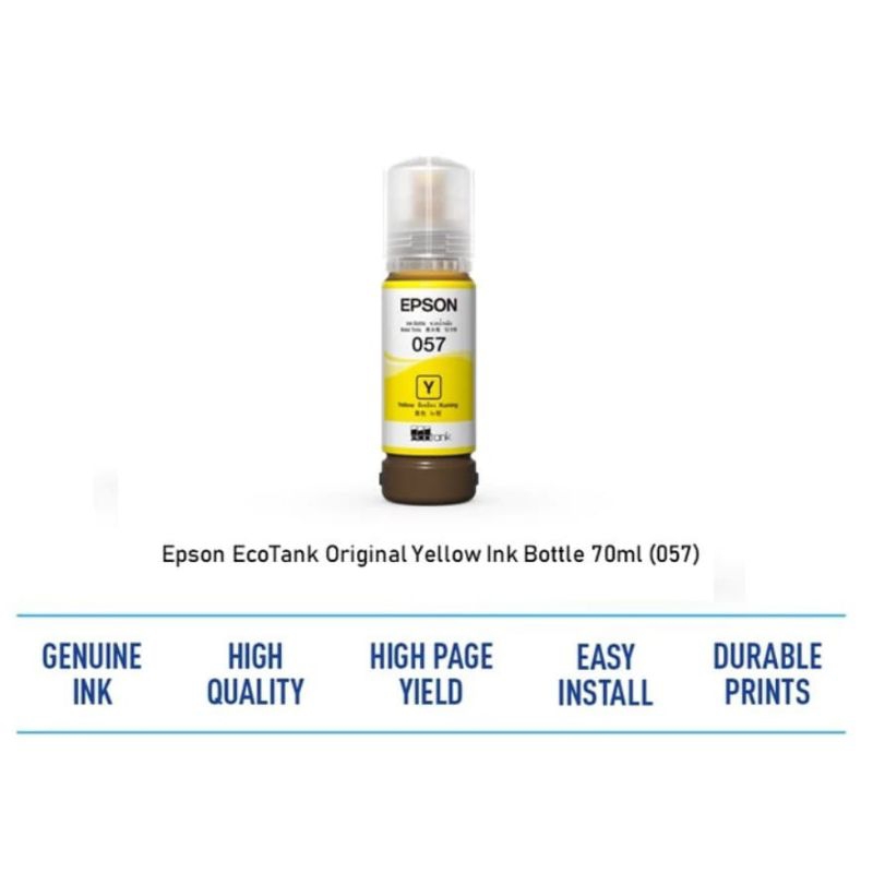 Jual Tinta Epson 057 Original Resmi - Tinta Epson L8050 L18050 - 057 ...