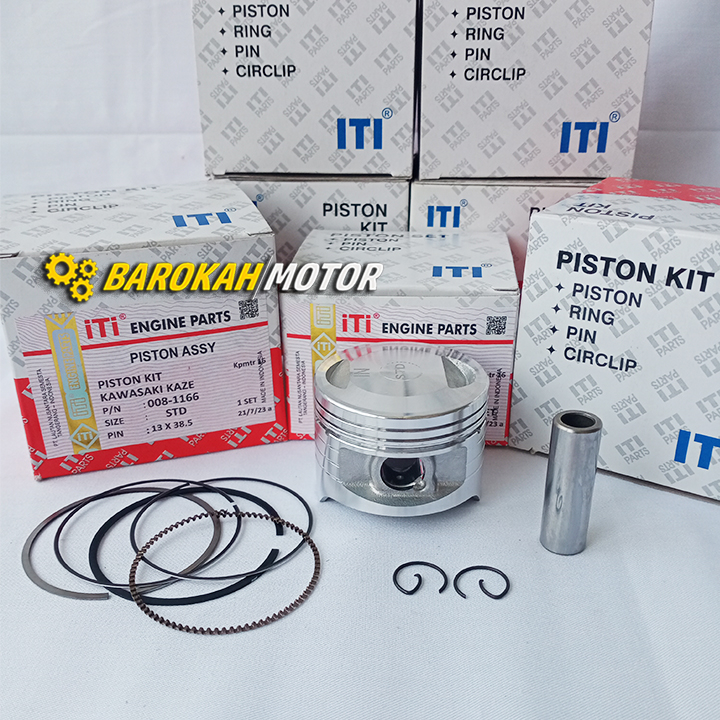 Jual PISTON KIT SEHER ITI KAZE 53 53.25 53.5 53.75 54 54.25 54.5 54.75 ...