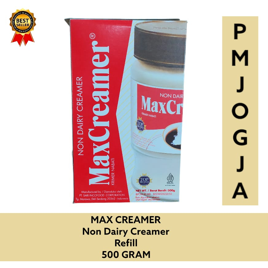 Jual Max Creamer non dairy kemasan 500gr refill / Maxcreamer Krimer ...