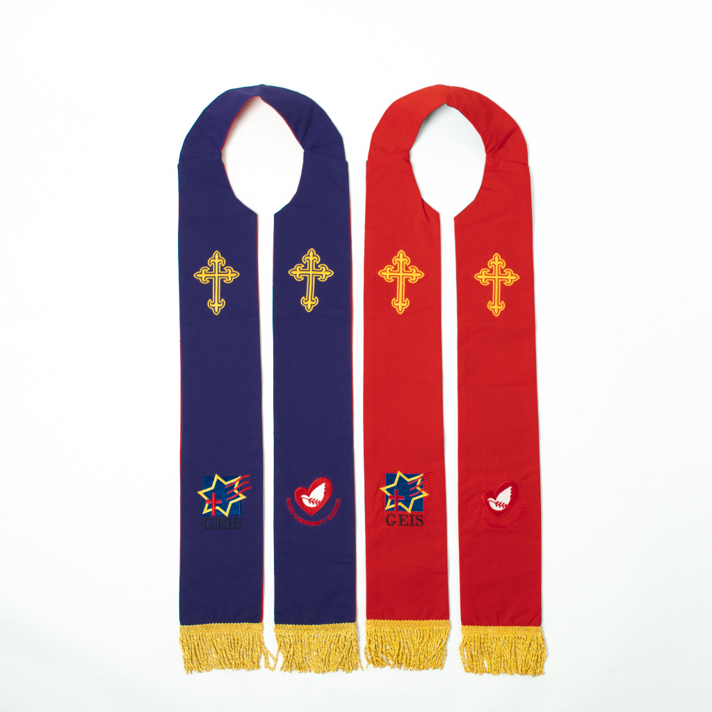 Jual Miracle - Stola Gereja - Bolak-balik Merah Ungu - Jos Miracle ...