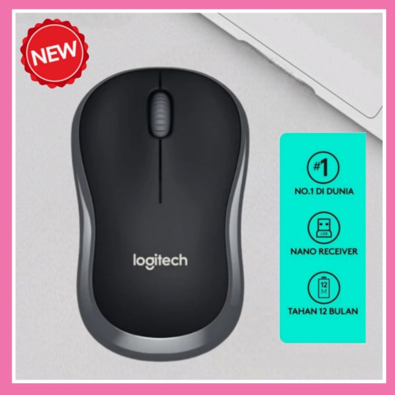 Jual Logitech B175 Wireless Mouse Color Black | Shopee Indonesia