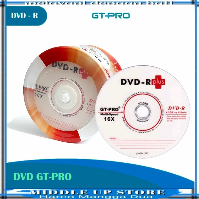 Jual DVD-R GT-PRO 16X Harga Per 1pcs / DVD-R GT-PRO 16X HARGA PERKEPING | Shopee Indonesia