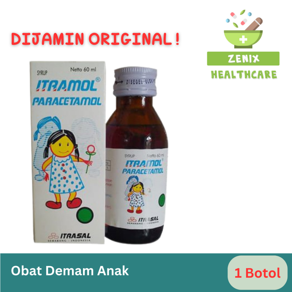Jual Itramol Sirup Demam Anak 60 ml | Shopee Indonesia