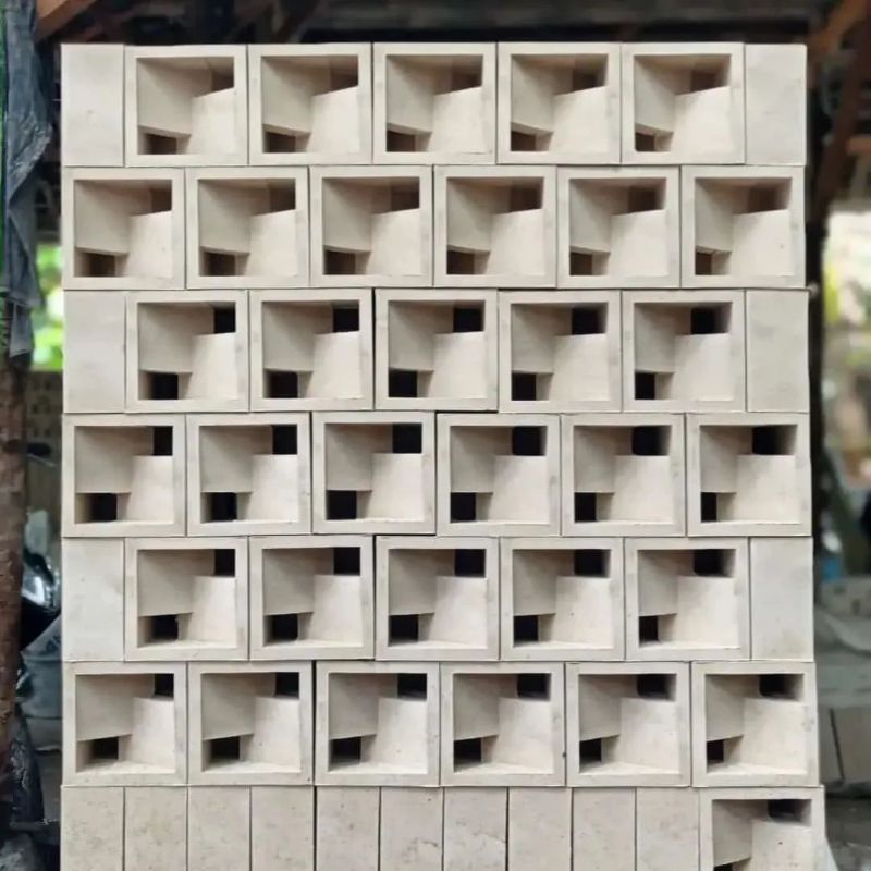 Jual Roster beton Loster minimalis dekorasi rumah pagar fasad desain ...