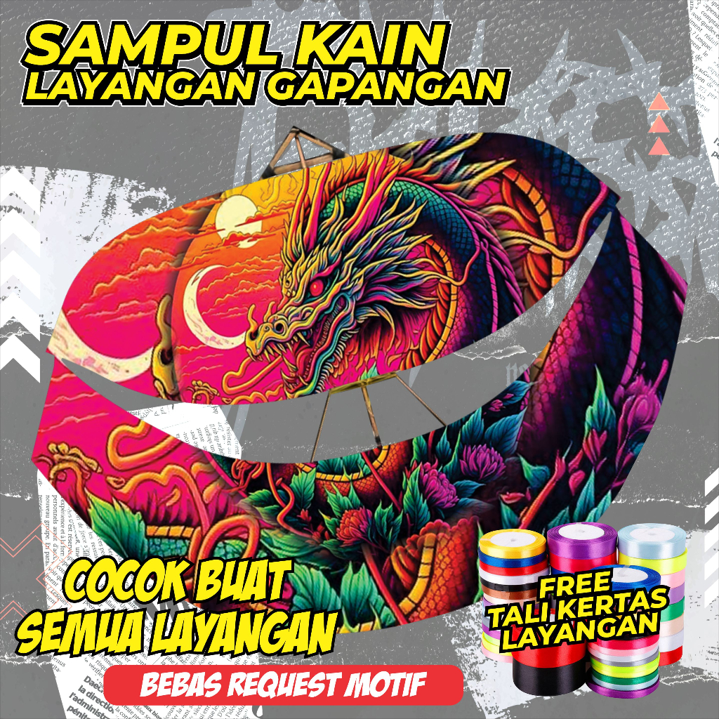 Jual SAMPUL KAIN LAYANGAN GAPANGAN I PEGON I CEPER I SAWANGAN I RAM ...