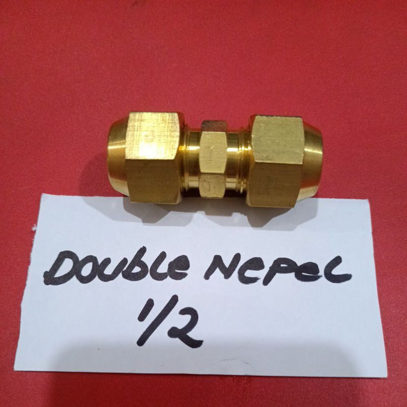 Jual DOUBLE NEPEL AC UK 1/2 BUAT AC 1.5-2 PK | Shopee Indonesia