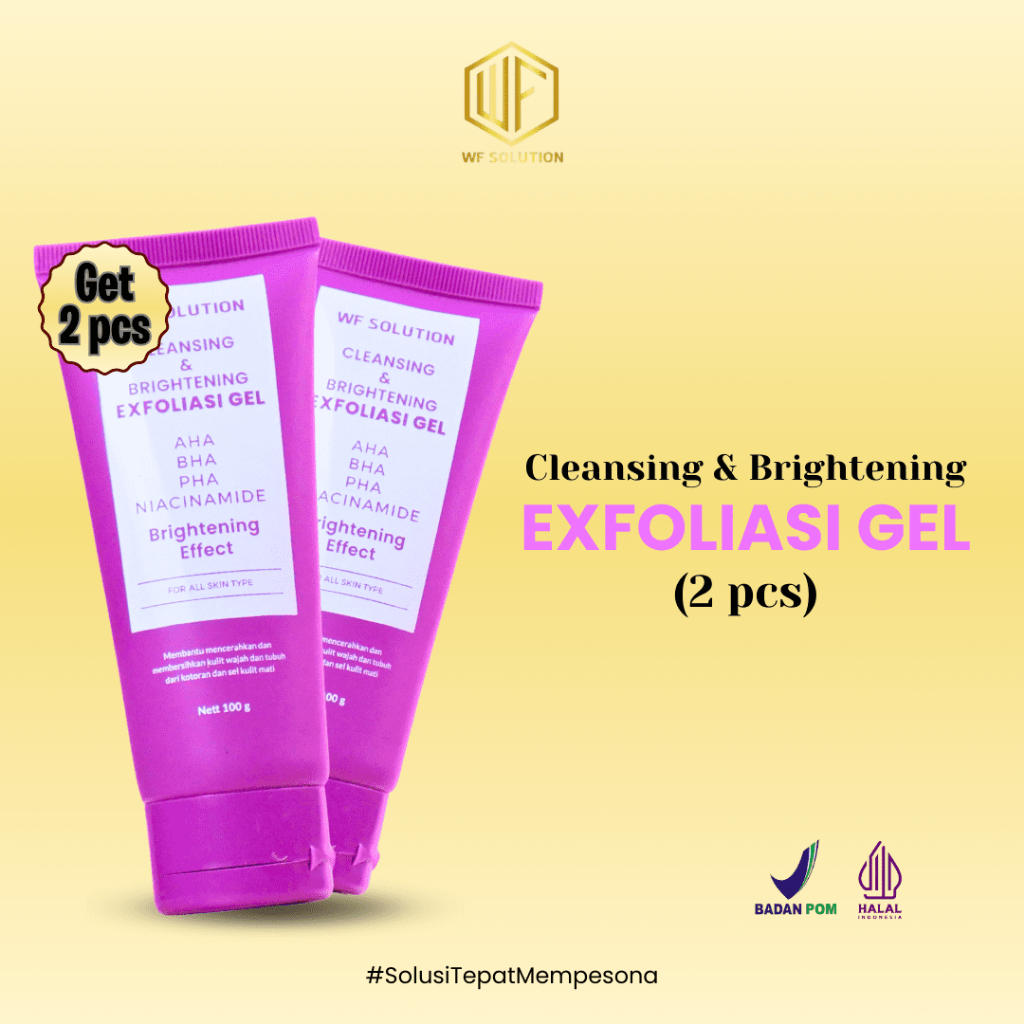 Jual EXFOLIASI GEL BY WF SOLUTION (2 Pcs) | Shopee Indonesia