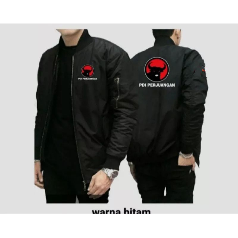 Jual JAKET BOMBER LOGO PDI PERJUANGAN JAKET BOMBER PDI PERJUANGAN ...