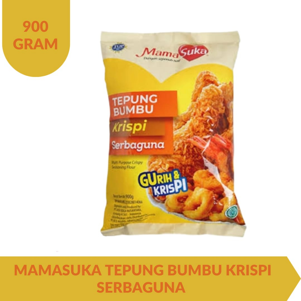 Jual Mamasuka Tepung Bumbu Krispi Serbaguna 900 Gram | Shopee Indonesia