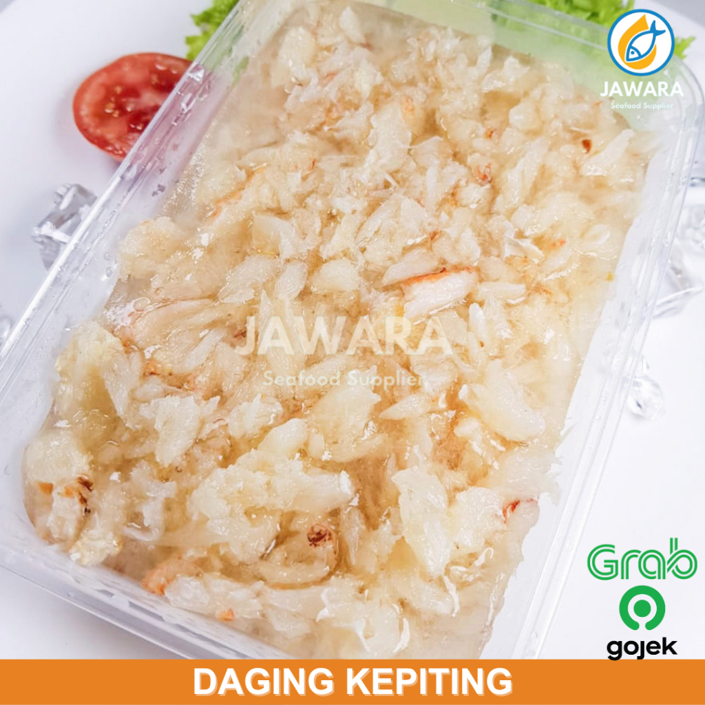 Jual Daging Kepiting Putih Kupas | Crab Meat | Fresh Frozen | 500gr ...