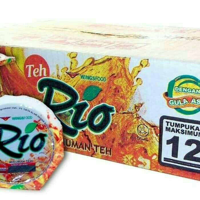 Jual TEH RIO KARTONAN ISI 24 PCS | Shopee Indonesia