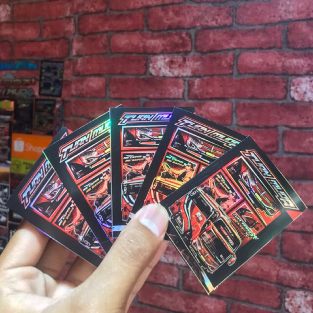 Jual Stiker Bus Bris Trans Tuan Muda Hologram Cutting Lasser | Shopee ...