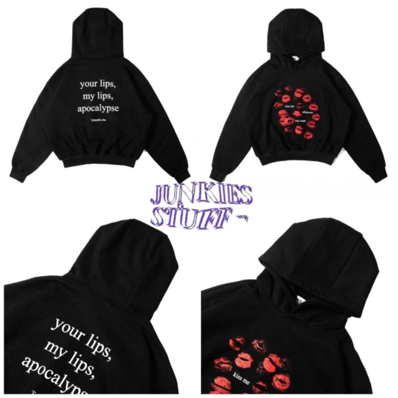 Jual [ ORIGINAL 100% ] HOODIE TELEPATI.CHE “KISS ME” | “ORDINARY LOVE ...