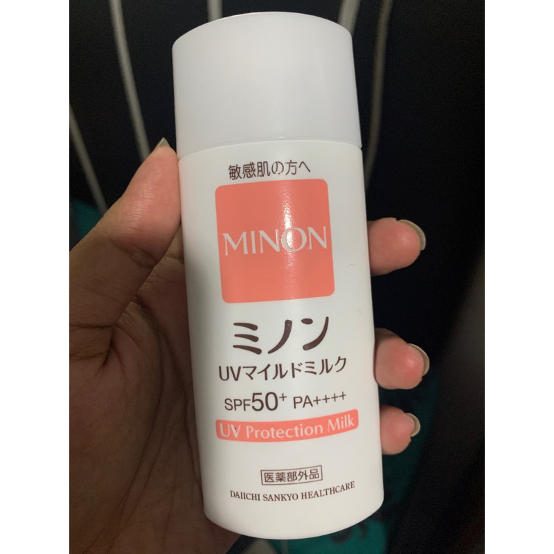 Jual Minon UV Milk SPF 50 pa+++ | Shopee Indonesia