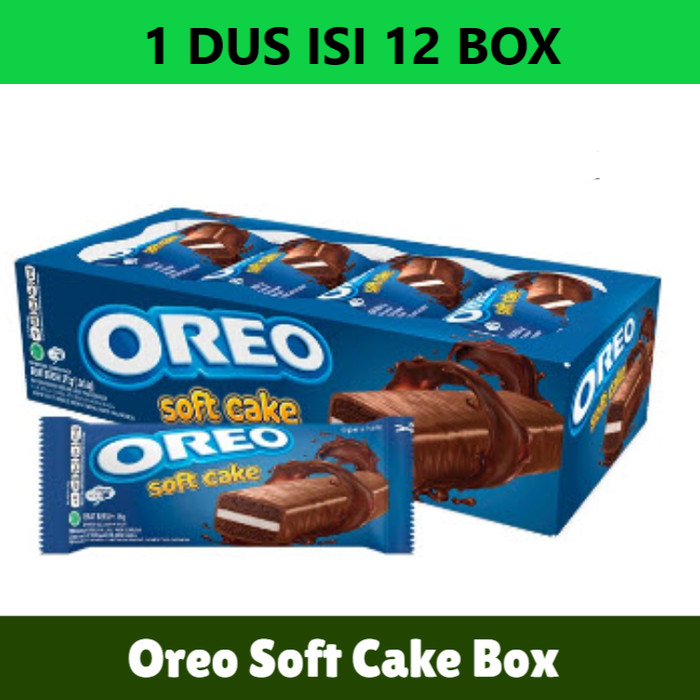Jual OREO SOFT CAKE KARTONAN [ 1 DUS ISI 12 BOX ] ** | Shopee Indonesia