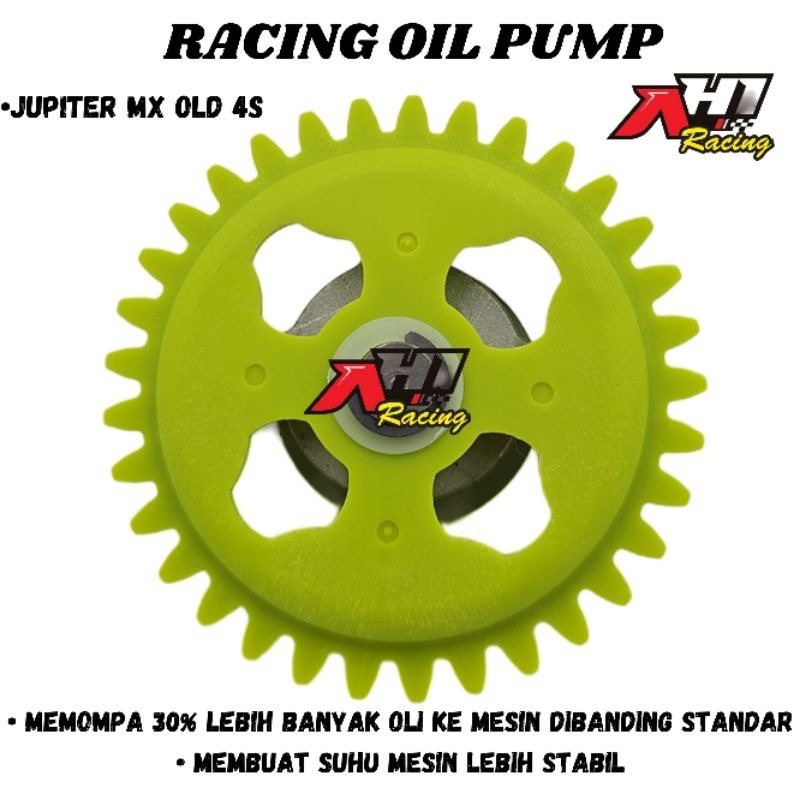 Jual POMPA OLI RACING OIL PUMP HI FLOW AH1 JUPITER MX 135 4S 5S - JUPITER MX OLD - MX NEW ...
