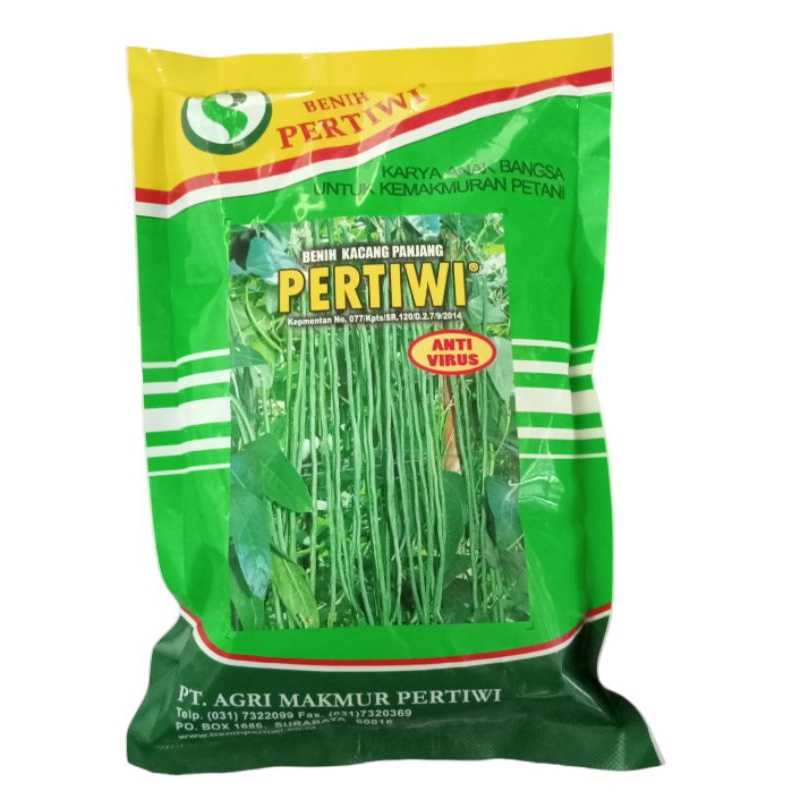 Jual Benih Kacang Panjang PERTIWI - 500gr BENIH PERTIWI (100% Original ...
