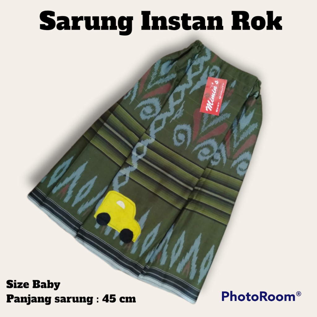 Jual Sarung Instan anak usia baby hingga 6 tahun model sarung rok ...