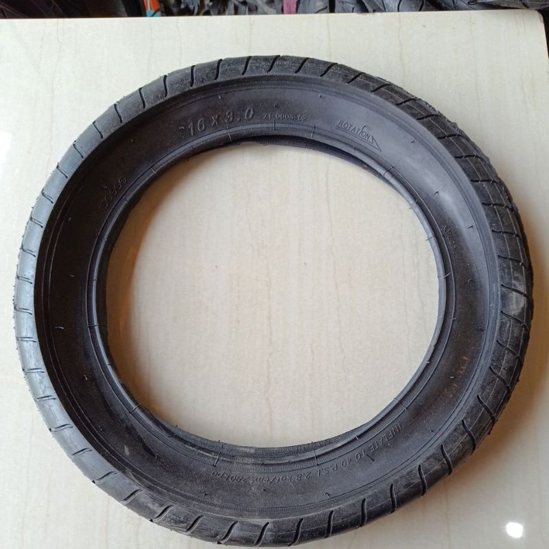 Jual ban luar sepeda anak jumbo lebar ukuran 16 x 3.0 | Shopee Indonesia