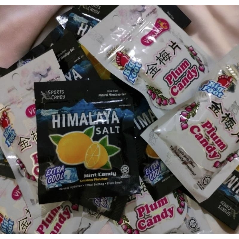 Jual Permen BIG FOOT Plum Candy Himalaya Salt | Shopee Indonesia