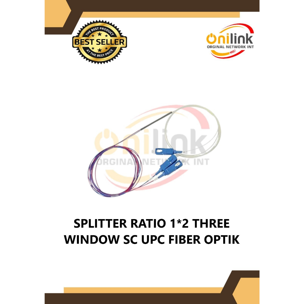 Jual SPLITTER RATIO ONILINK 25/75 THREE WINDOW/FBT SPLITER RATIO FO SC ...