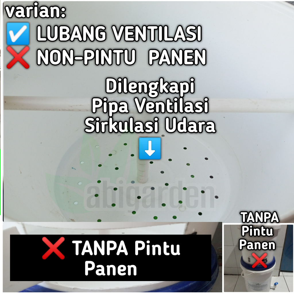 Jual Paket Komposter Ember Tumpuk Pengolahan Sampah Organik Kompos ...