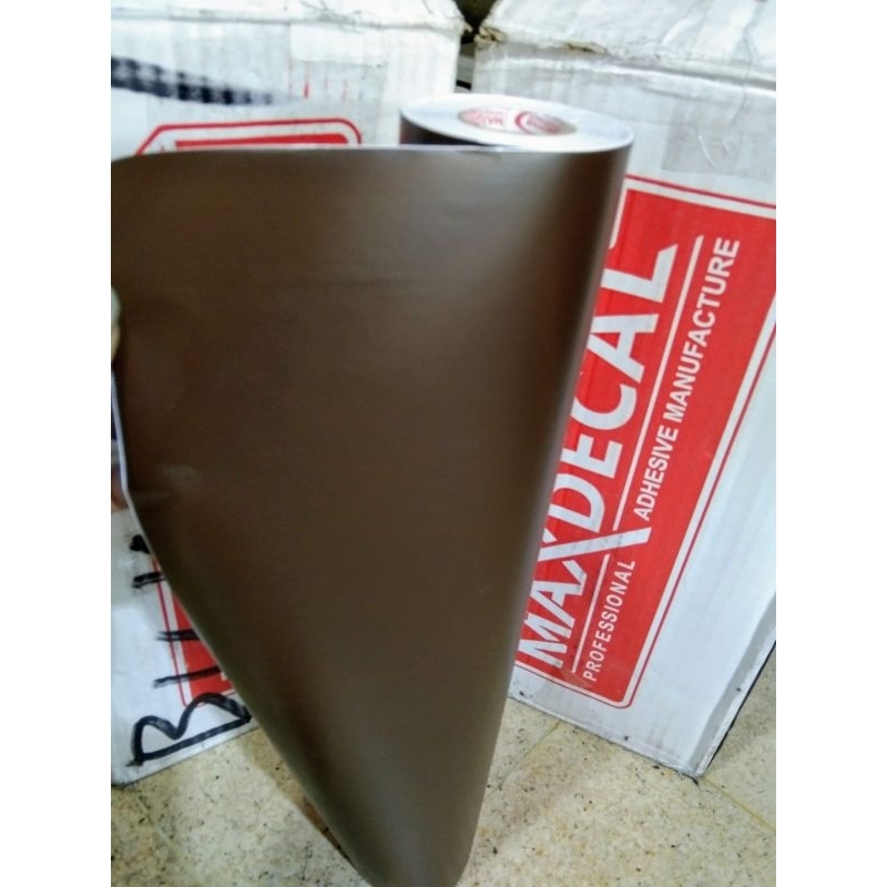 Jual Scotlite Stiker Motor Coklat Doff Skotlet Brown Doff Maxdecal ...