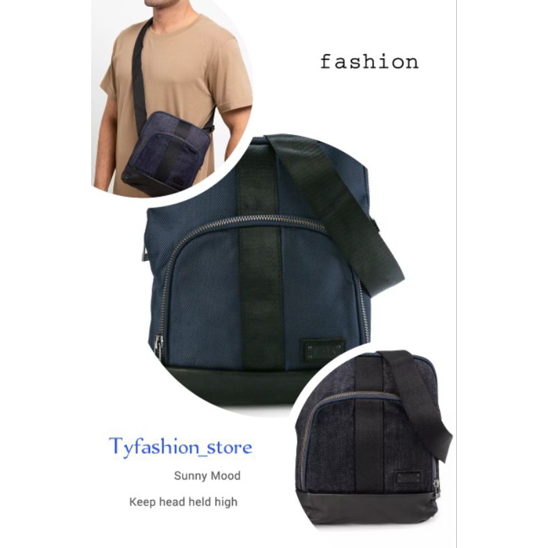 Jual BGL 053 S1 & BGL 053 S2 TAS SELEMPANG PRIA LOIS JEANS ORIGINAL | Shopee Indonesia