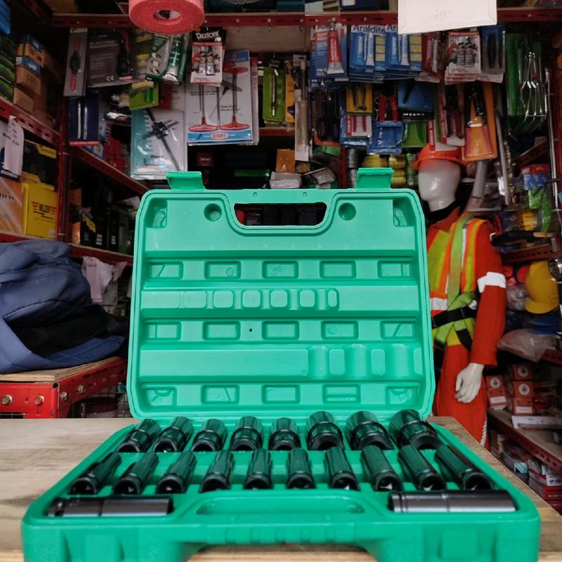 Jual Mata Impact Wrench Socket 20 Pcs 12 inch Mata Sok Panjang 8-32 MM ...