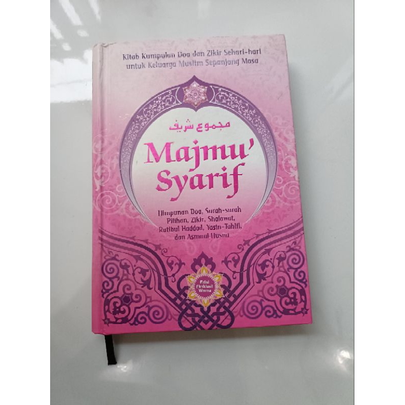 Jual Majmu Syarif edisi eksklusif warna kitab kumpulan doa dan zikir ...