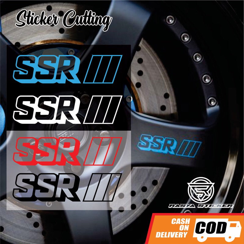 Jual Sticker SSR velg mobil BMW | Sticker Cutting | Shopee Indonesia