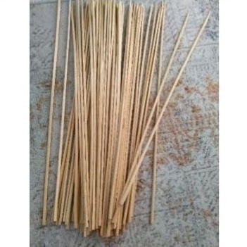 Jual (1 iket isi 25 pcs) bambu lurus 30 cm penyangga tanaman bunga ...