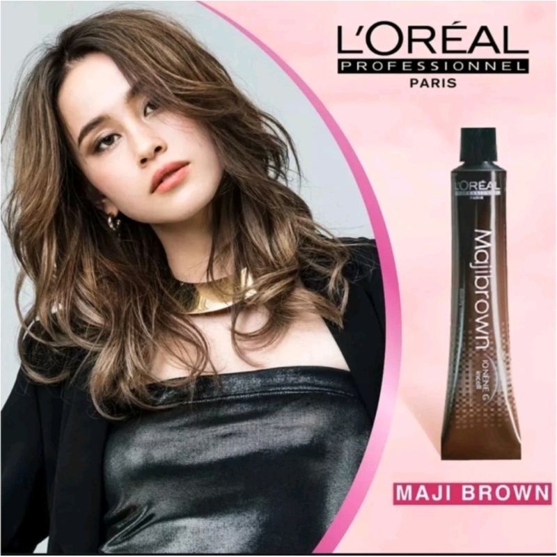 Jual L'oreal Hair Color Majibrown / Cat Rambut Loreal Maji Brown (hanya cat) | Shopee Indonesia