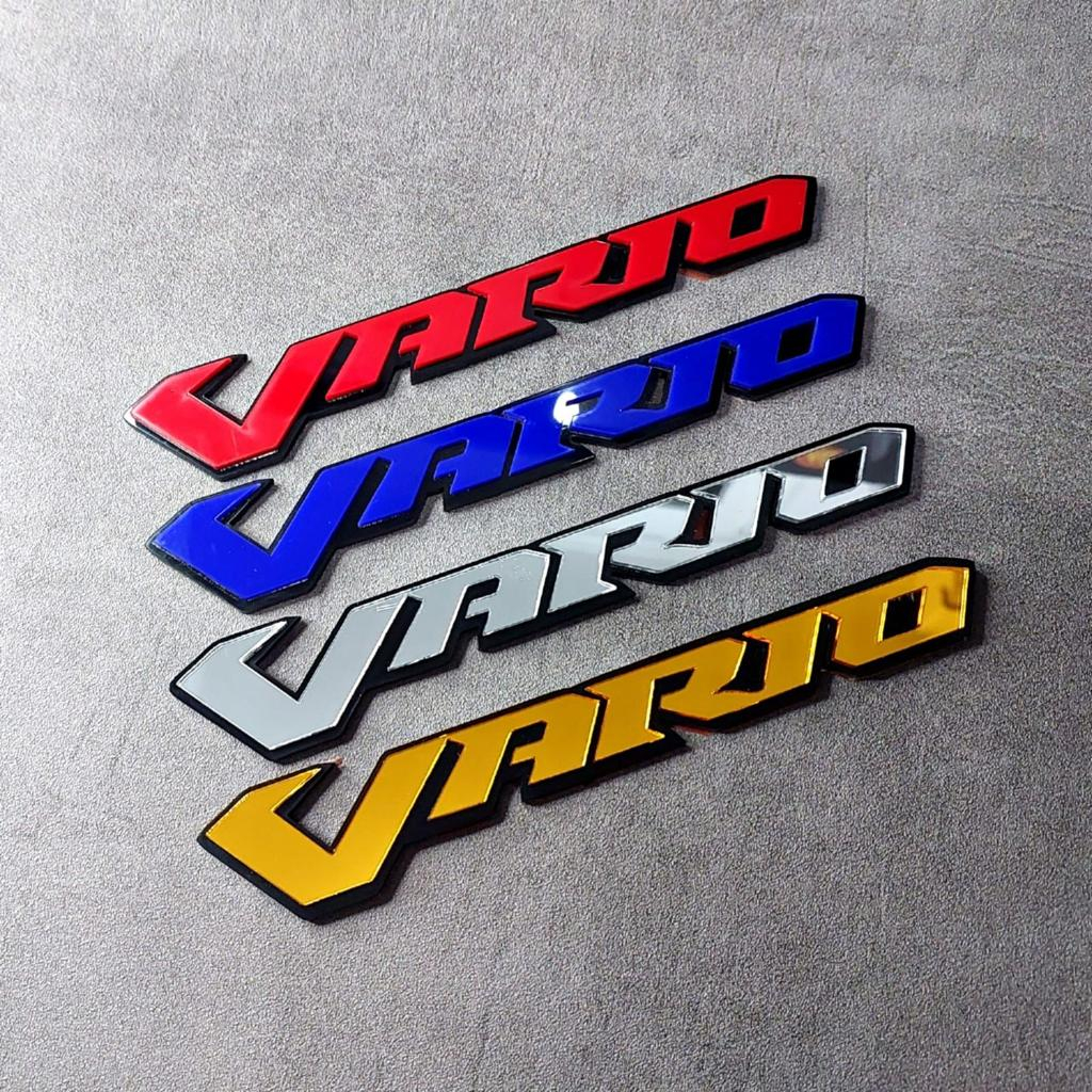 Jual emblem vario 3d timbul/EMBLEM 3D vario 150/160/PCX/SCOOPY/HONDA ...