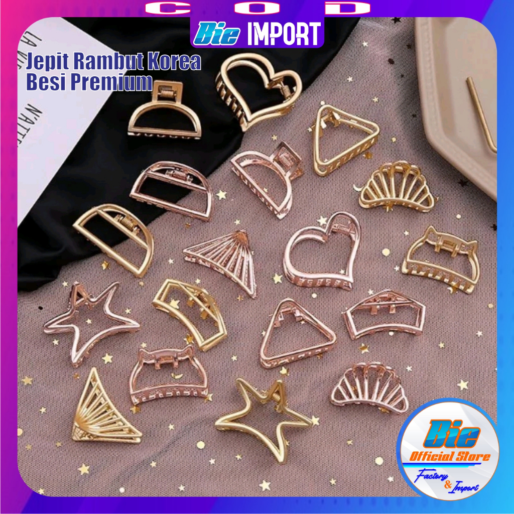 Jual Jepit Rambut Besi Mini 2. Cm Karakter Impor Best Seller | Shopee ...
