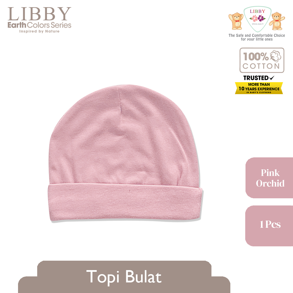 Jual LIBBY Earth Topi Bulat Comfy Set (1 pcs/pack) | Shopee Indonesia