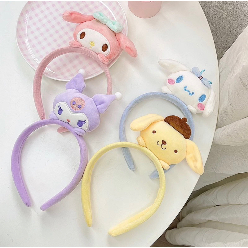 Jual Bando H540 Sanrio Lucu Kartun Korea/ Bando lotso Kuromi Headband ...