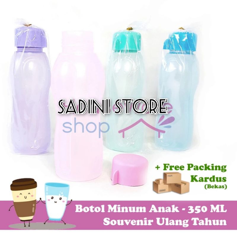 Jual Botol Minum Warna Murah 350 ML - Souvenir Ulang Tahun Anak ...