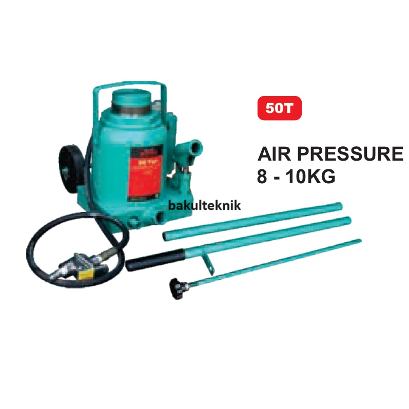 Jual dongkrak tenaga kompresor udara WIPRO DBH-50 Dongkrak Botol 50 Ton ...