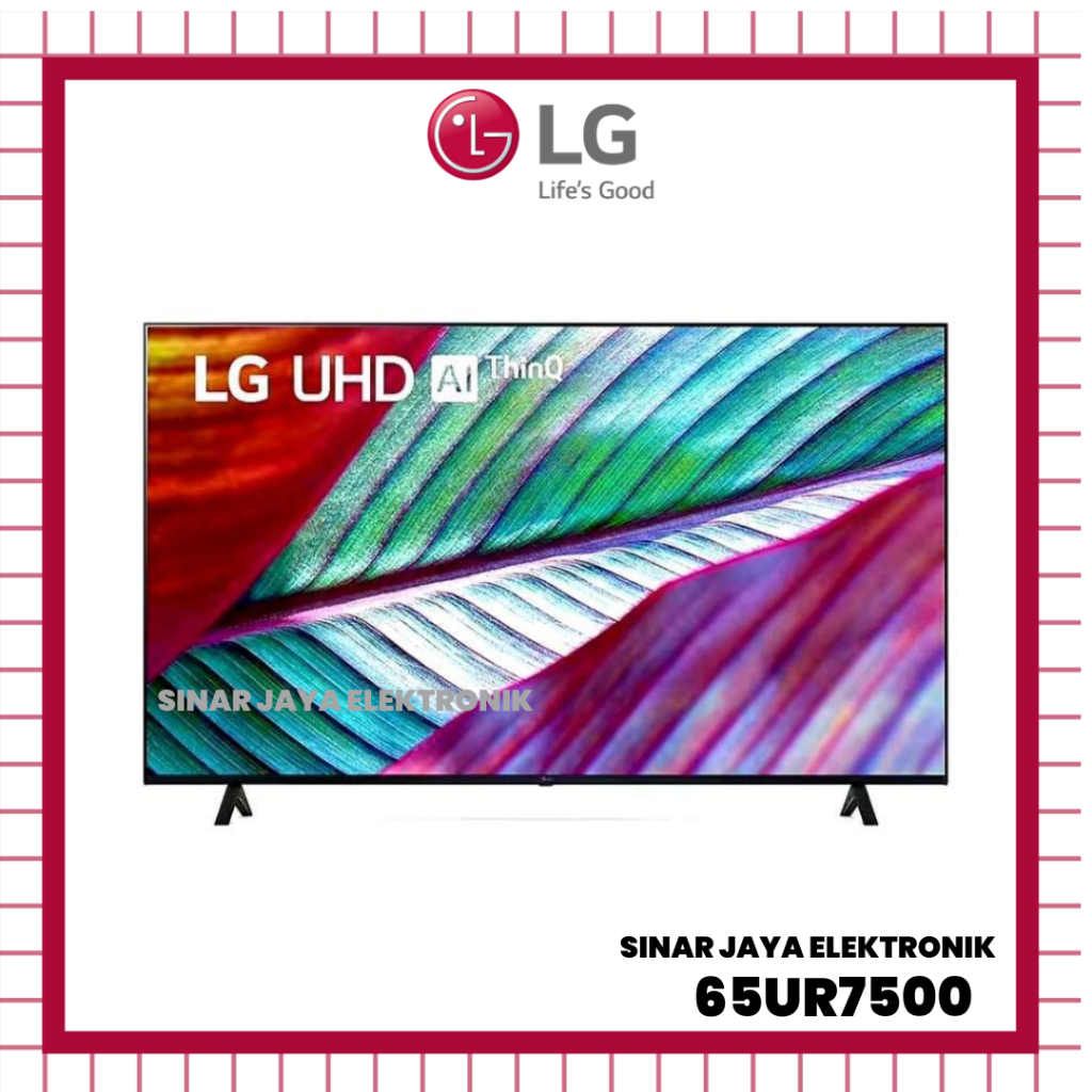 Jual TV LED LG 65INCH 65UR7500 SMART TV 4K UHD AI ThinQ | Shopee Indonesia