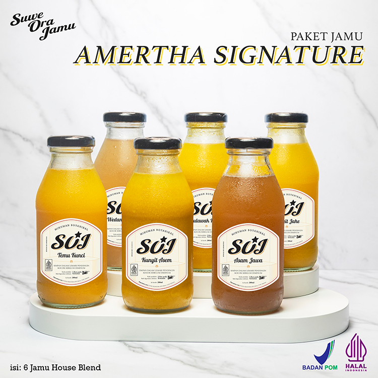 Jual Amertha Signature - Suwe Ora Jamu (Paket jamu) | Shopee Indonesia