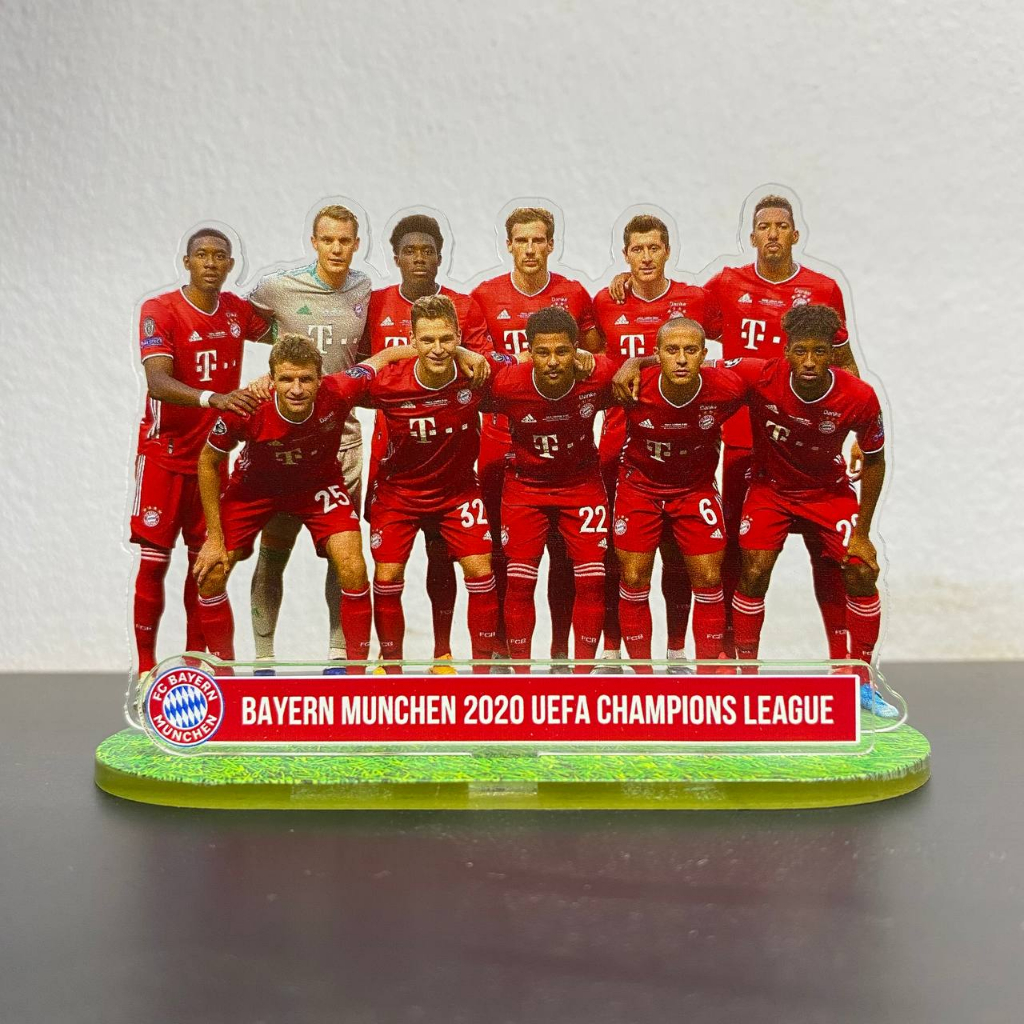 Jual Standee Action Figure Art Squad Line Up Starting Bayern Munchen FC Final Juara Liga ...