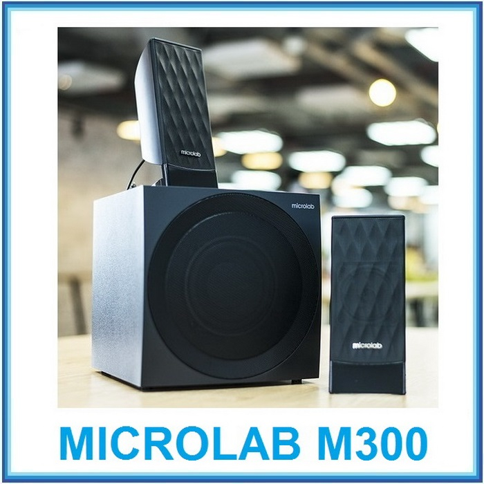 Jual Microlab M300 38 Watt RMS Speaker Komputer Speaker PC Speaker ...