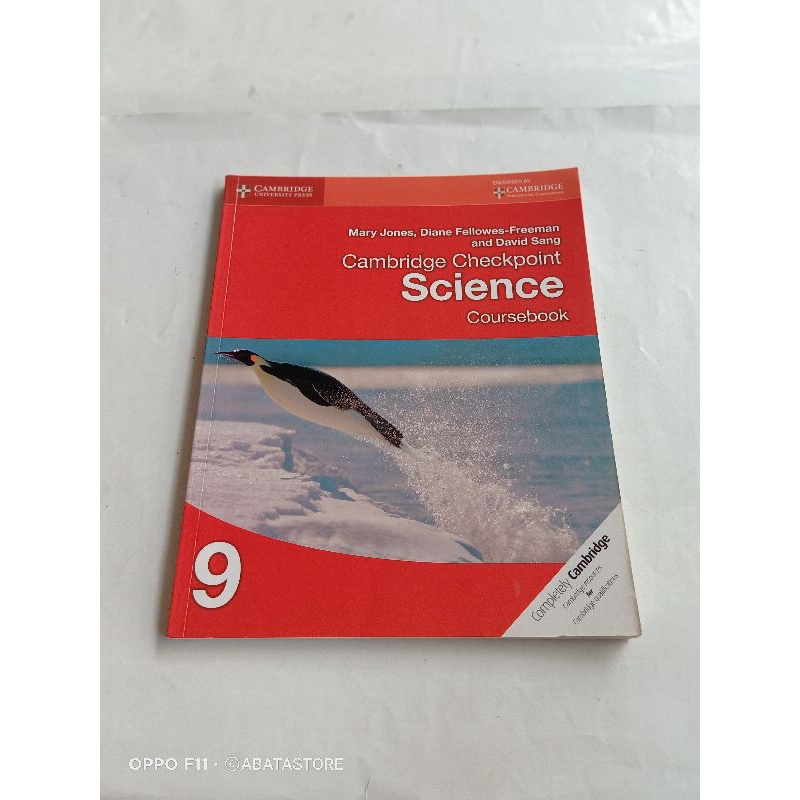 Jual BUKU CAMBRIDGE CHECKPOINT SCIENCE COURSEBOOK 9 MARY JONES | Shopee ...