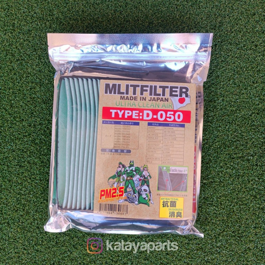 Jual Filter AC Honda Jazz Freed Civic HRV CRZ Anti Bakteri Deodorizer ...