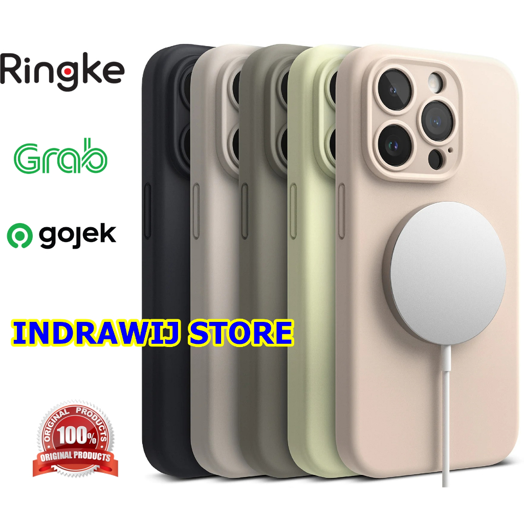 Jual Ringke Silicone Magnetic Case iPhone 15 Pro Max Casing iPhone 15 Plus | Shopee Indonesia