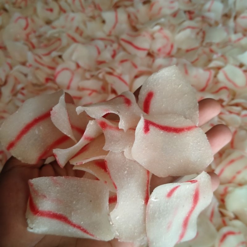 Jual karag karak kerupuk singkong mentah ukuran 500 gram ( Bisa COD ...