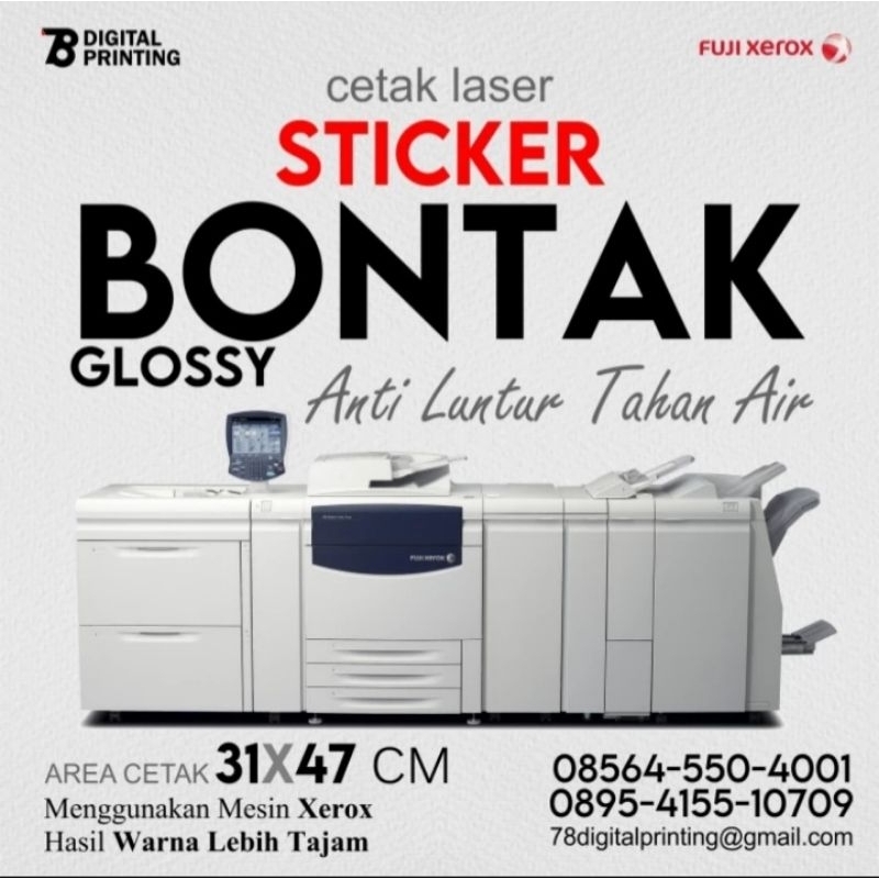 Jual cetak sticker A3+ - bontak cromo cammel | Shopee Indonesia