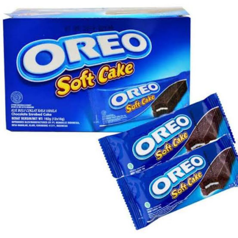 Jual Oreo soft cake coklat box 12pcs | Shopee Indonesia