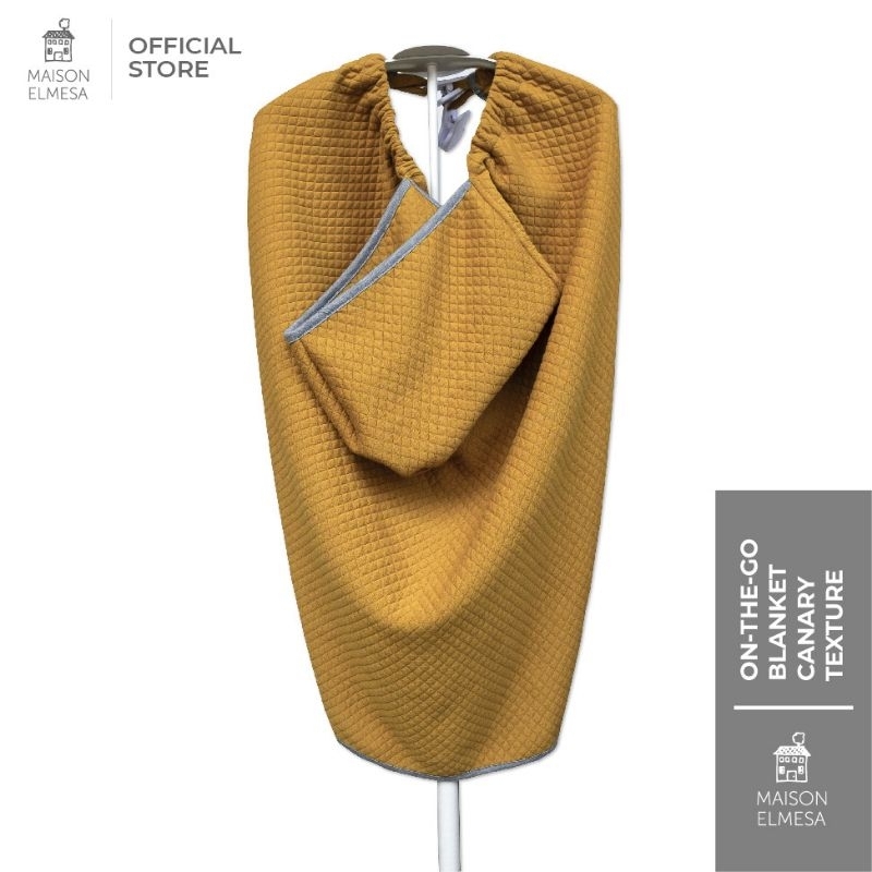Jual MAISON ELMESA On The Go Blanket Cotton Texture Series - Selimut ...